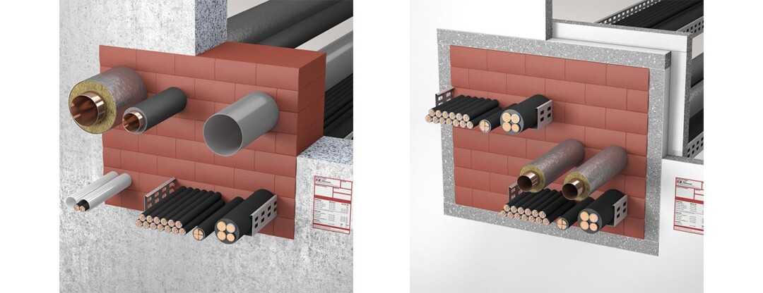 Fire Protection Server Room Stone 200 NE - Fire Sealing