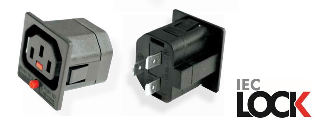 IEC Lock C13 socket for device installation - IEC Lock Sockets