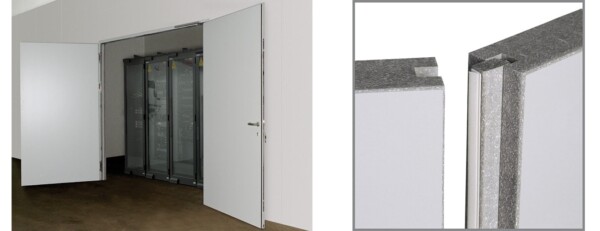 Fire Resistant System Server Room Data Center - High Security Door Server