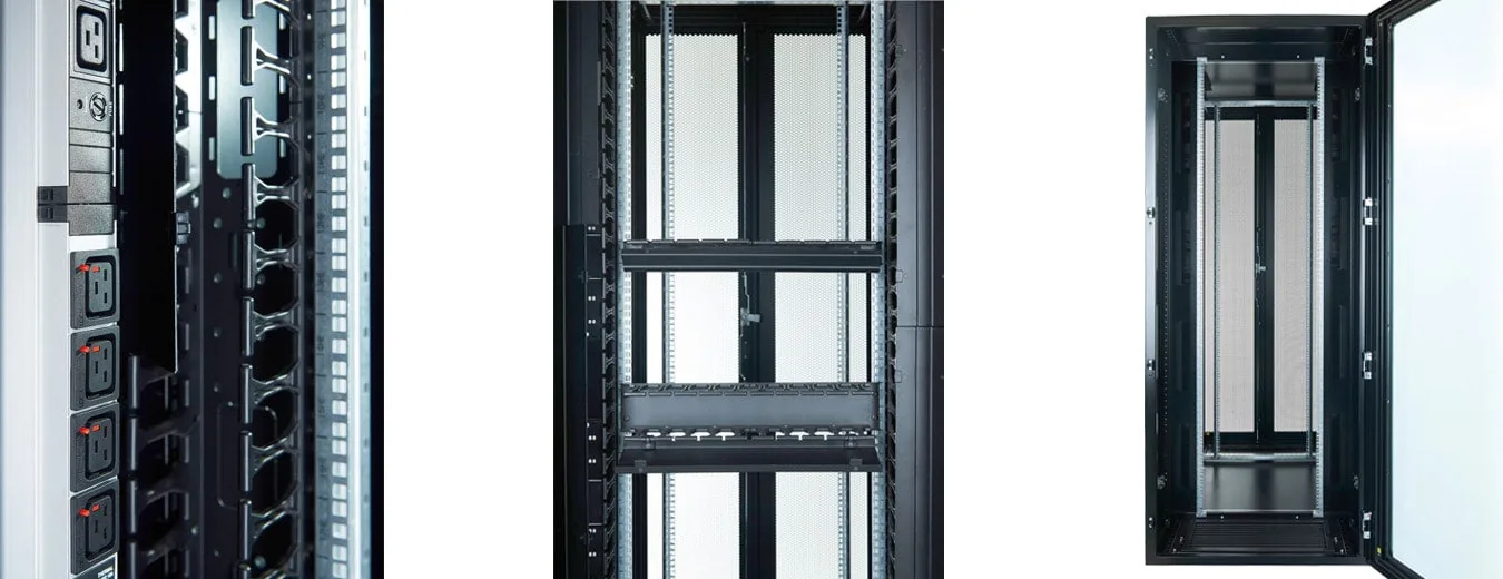 19 Zoll Serverrack - Netzwerkschrank Serverraum Klimatisierung