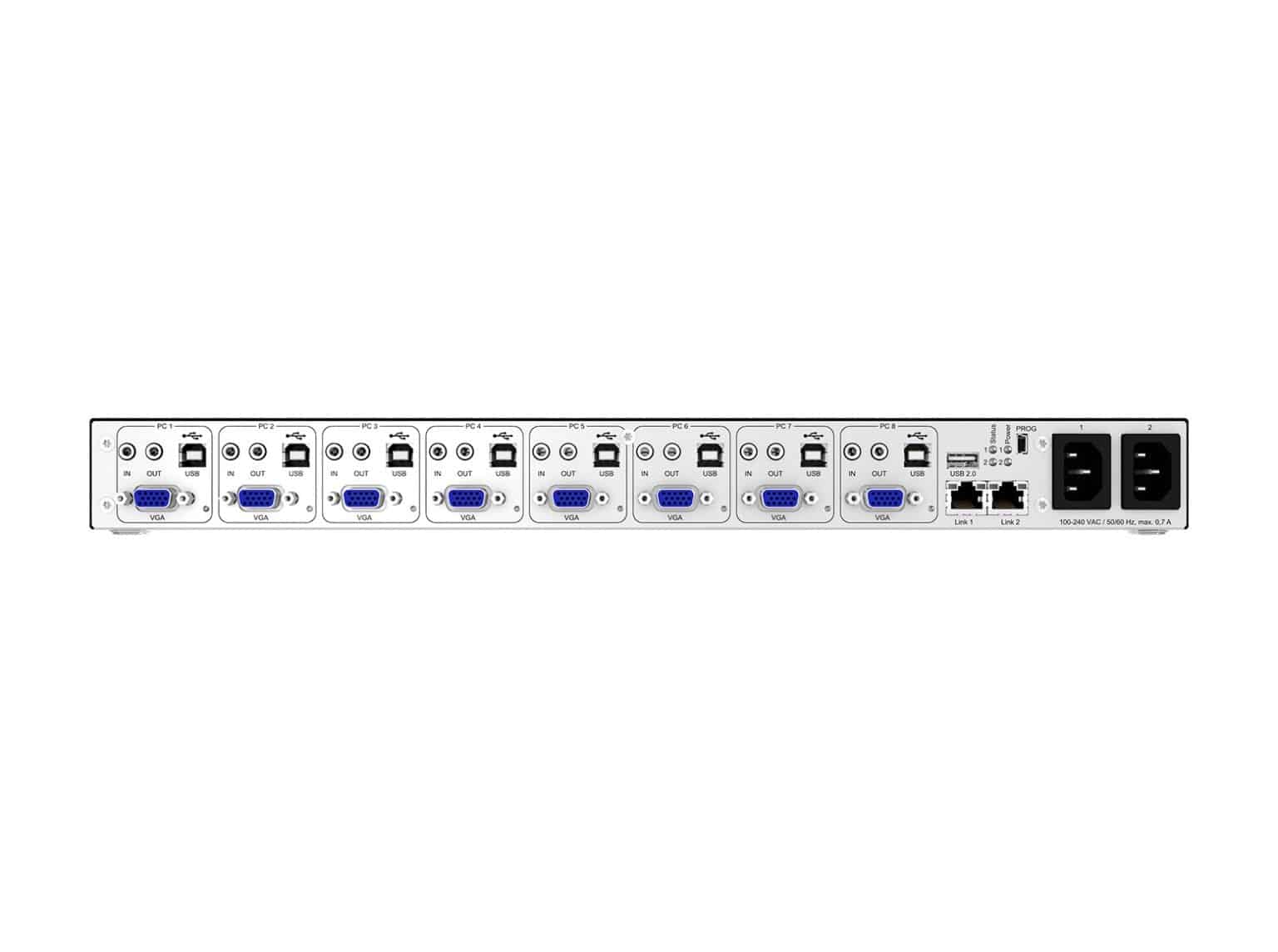 KVM Switches - KVM Extenders with USB 2.0 - KVM Solutions