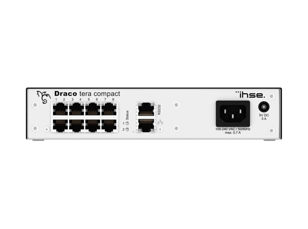 Draco tera compact 8, 16 und 64 port - instant switching